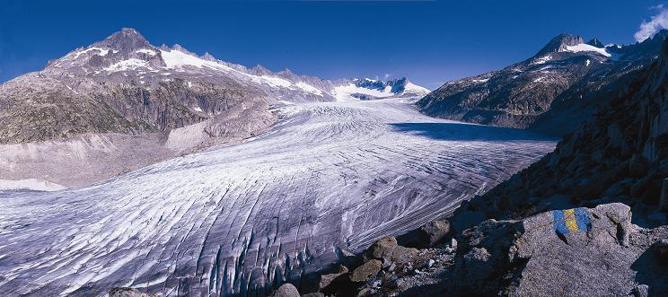A Rhone gleccser - Wallis (Svájc) fotók - Síelők fotóalbum